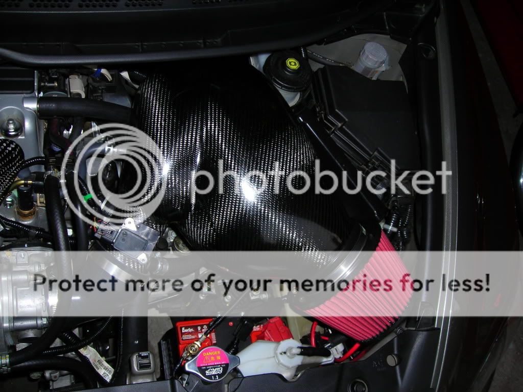 06+ Civic Si Password:JDM Carbon Fiber PowerChamber Intake Package ...