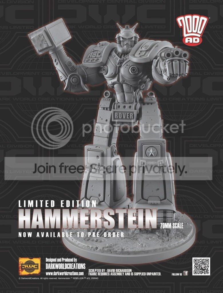 Dark World Creations Presents Hammerstein from 2000AD Comics ...